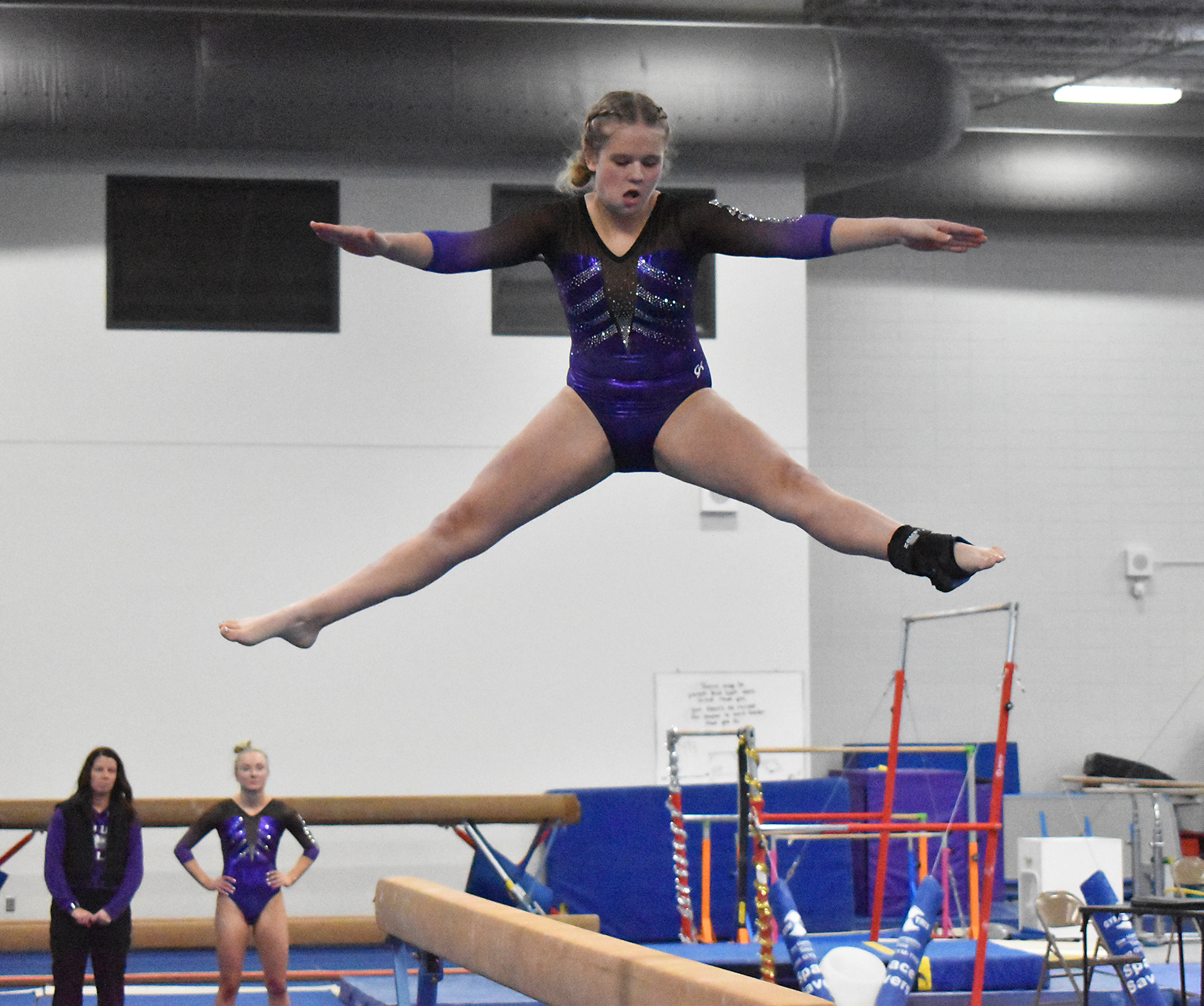 New Ulm gymnastics team tops Redwood Valley in home opener | News ...